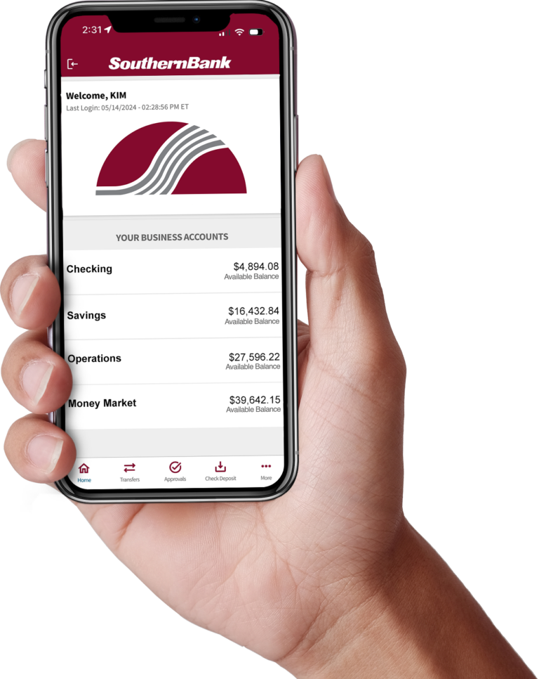 Business Checking Account in NC and VA | Southern Bank