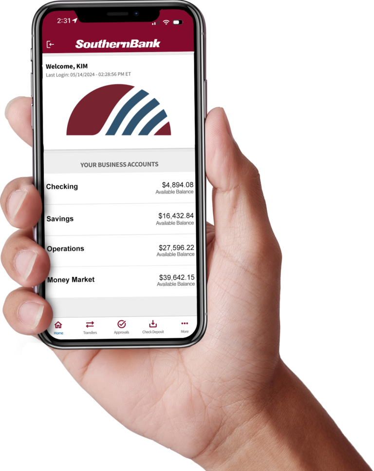 Business Checking Account in NC and VA | Southern Bank
